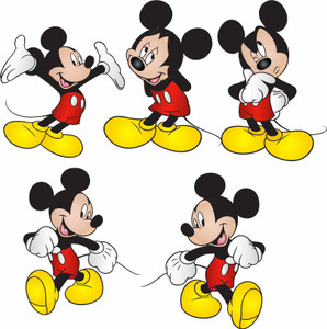 Krishna Sticker 60 cm Mickey Mouse Animals Cartoon Switch Switchboard ...