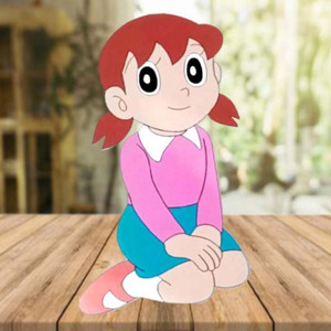 Partywala 43 cm Doraemon Theme Cut Outs (Shizuka) Reusable Sticker ...