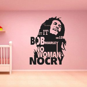 Art Kafe 53 cm Bob Marley Words Wall Sticker Self Adhesive Sticker ...
