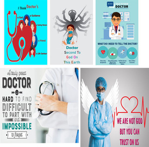 Wall gallery 45.72 cm Doctor Clinic Decorative Wall Glowing Sticker For ...