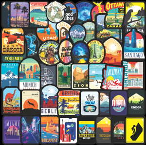 CLICKEDIN 1.5 cm Switch Board Stickers For Home Fan, Light,TV, Etc ...