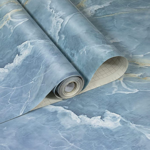 Bhattenterprise 200 cm PVC Marble Stone Aluminum Foil Contact Paper ...