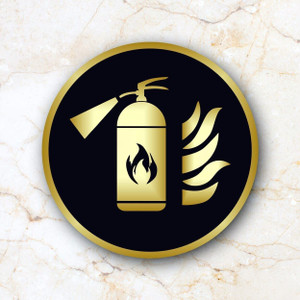 YIXT 15 inch Acrylic FIRE Message Boards & Signs|FIRE Extinguisher Sign ...