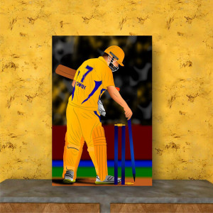 Dhoni Stumped Poster Paper Print - Sports posters in India - Buy art ...