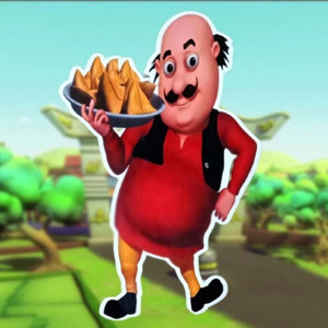 Partywala 44 cm Motu Patlu Theme Cut Outs (Motu) Reusable Sticker Price ...