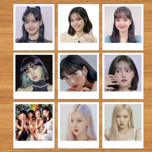 Niki Enterprises 11 cm Blackpink Premium Velvet Finished Polaroid ...