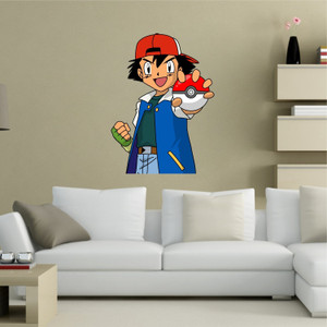 Epithet Studio 50 cm ash ketchum backwards hat (50cm x 67cm )DD538Wall ...