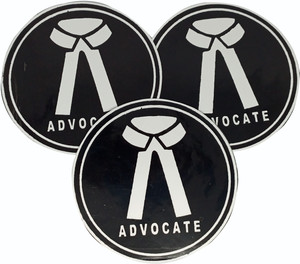 Fateh 10.16 cm Advocate Sticker for Bike , Car and Office Cabin Gate ...
