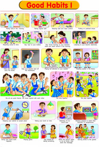 DK RAM 24 inch Educational Learning ABCD Wall Poster For Kids Nursery ...