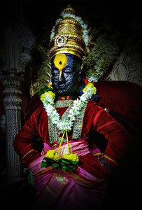 ShubhFly 47 cm Lord Vitthal Sticker Wall Poster for Home Decor Self ...