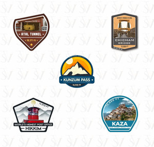 STV 8 inch I Stick The Vibe - Bike Stickers Of Ladakh & Spiti I Self ...