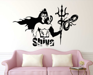 Tuffuk 90 cm Lord Shiva | Wall Stickers | PVC Vinyl | Non-Reusable ...