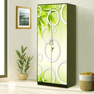 DecorWear 219 cm Almirah sticker roll NeemGolaAlmira wardrobe sticker ...