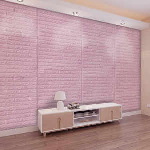 Skywall 77 cm 3D BRICK WALL STICKER FOR WALL Self Adhesive Sticker ...