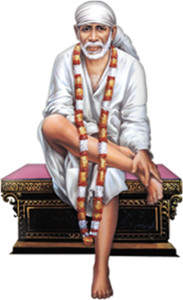 Decoration Stickers 1 cm sai baba wall stickergod _bhagwan ji wall ...