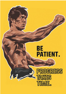 Starxdecals 30 cm Bruce lee quotes wall sticker - Bruce lee wall ...