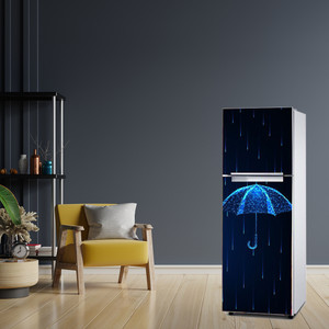 HS Decals 160 cm x 60 cm | Decorative Double Door Fridge Vinyl Sticker ...