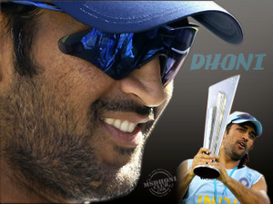 Online Collection 30.48 cm ms dhoni Sticker Poster ms dhoni Poster, (18 ...