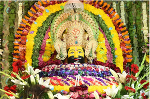 Online Collection 18 inch Khatu Shyam Sticker Khatu Baba Shyam Ji Wall ...