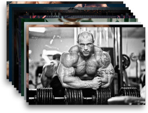 DK RAM 60.96 cm Bodybuilders Motivational Poster For Gym Room Wall ...