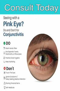Emo 45.72 cm Pink eye conjunctivitis wall poster high resolution ...