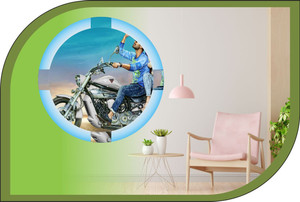 Sahaj Décor 18 inch Hero heroine telugu movie wall poster size (18x18 ...