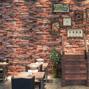 Flipkart SmartBuy 300 cm Wall Stickers Wallpaper Multi Bricks Blocks ...