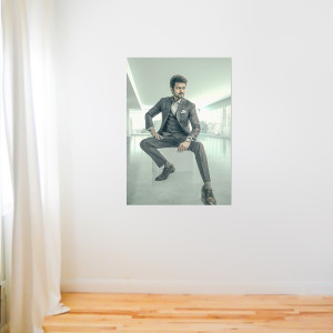 Starxdecals 30 cm Thalapathy vijay wall sticker - Varisu vijay wall ...