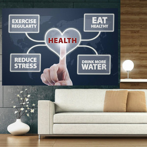 Wall gallery 45 cm Heart Clinic Cure Wall Decoration Theme Hospital ...