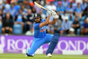Online Collection 30.48 cm Rohit Sharma Sticker Poster, cricketer ...