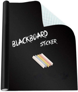Timetech 60 cm x 200 cm Long Chalkboard Blackboard Roll Self Adhesive ...