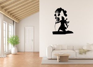 Jyotiwallsticker Bhagwan ram wall sticker Medium Self Adhesive Sticker ...