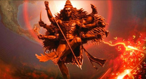 Online Collections 30.48 cm shiv ji Sticker Poster, God Shiva Poster ...