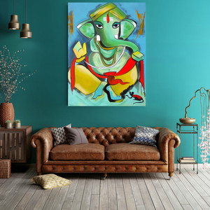 Wall gallery 45.72 cm Ganesh ,VInayak,Ganpati,Glowing Sticker For Wall ...