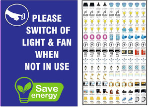 MOREL 22 cm SWITCH OFF LIGHT AND SWITCH STICKER TRANSPARENT FOR ...