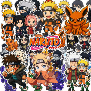 KraftCrate 6 cm Naruto Inspired Anime Stickers|Waterproof & Resin ...