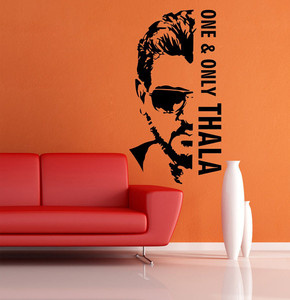 WALLDECORS 76.2 cm ONE & ONLY THALA IMAGE STICKER Self Adhesive Sticker ...