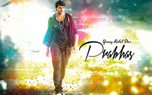 Online Collection 30.48 cm prabhas Stickers ||prabhas Posters For wall ...