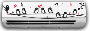 DreamKraft 30 cm Decorative Singing Birds Multicolor PVC Vinyl AC ...