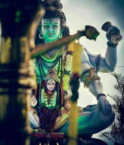 Online Collection 30.48 cm shiv ji Sticker Poster, God Shiva Poster ...