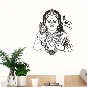 rawpockets 15 cm Lord Muruga Self Adhesive Sticker Price in India - Buy ...