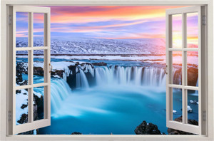 CRAFT STUDIO 88 cm Beautiful Nature_vastu Poster Waterproof Vinyl ...