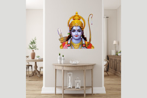 Design Decor 60 cm Design Décor Ram Ji Wall Sticker For Home Office ...