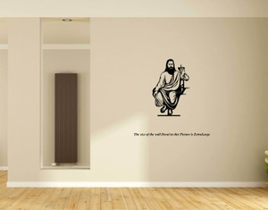 PEACOCKRIDE 80 cm Guru Ravidas I Ravidas I Wall Decal Self Adhesive ...