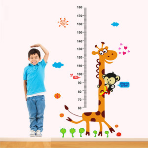 Inkfence 180 cm Children Height Measure/Height Chart Wall Stickers Self ...