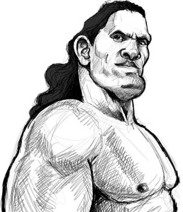 Online Collection 30.48 cm the great khali Sticker, the great khali ...