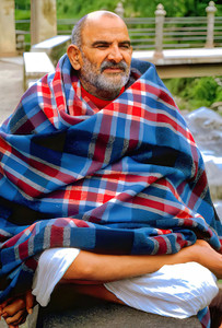 ShubhFly 47 cm Neem Karoli Baba Photo Sticker for Home Decor Living ...