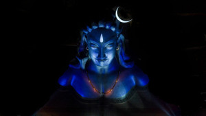 Online Collection 30.48 cm shiv ji Sticker Poster, God Shiva Poster ...