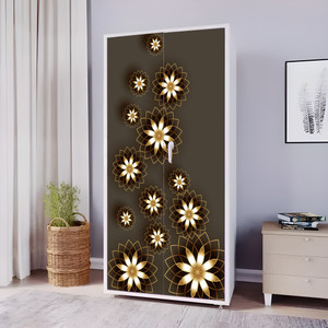 Durga Quality Creation 200 cm Almirah Sticker & Door Stickers Wallpaper ...