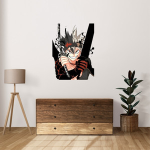WallWonders 45 cm Artistic Impression " Asta " Multi color Vinly Wall ...